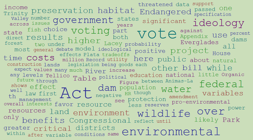 A Century of Environmental Legislation – Mereconomics